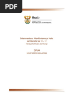 Thothokiso ya Sesotho: Tlhaho le Manollo | PDF | Self-Improvement