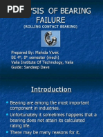 Bearing Failure Analysys Chart | PDF | Building Engineering ...