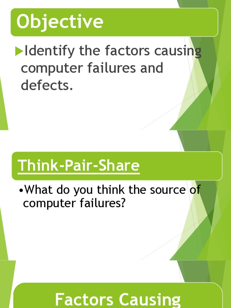 Factors Causing Computer Failures and Defects | PDF