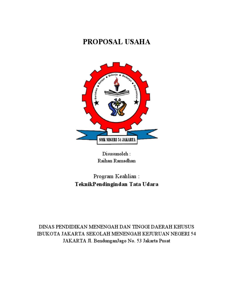 Proposal Usaha | PDF