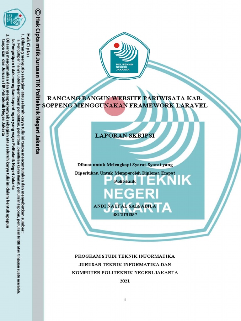 JudulPendahuluanDanPenutup SOPPENG | PDF | Komputer