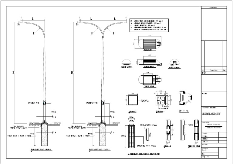Detail Tiang-Pju - Glc-Layout - PDF Vicky Taufiq | PDF