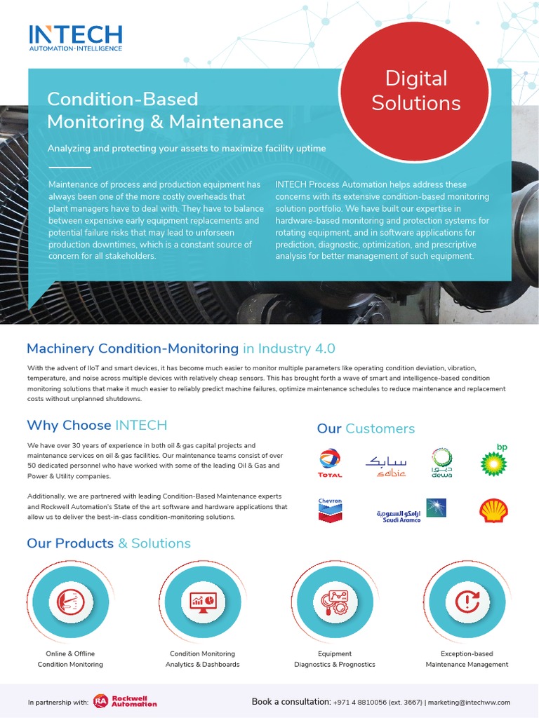 INTECH Condition Based Maintenance | PDF | Systems Engineering ...