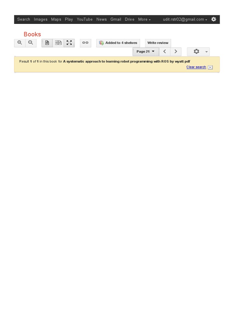 A Systematic Approach To Learning Robot Programming With ROS - Wyatt ...
