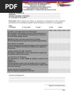 Validation Sheet | PDF