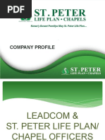 ST Peter Traditional Life Plan Brochure | PDF | Financial Services