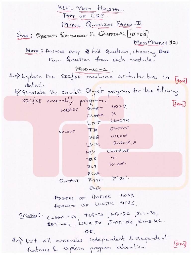 SSCD MQP-1 and 2 | PDF