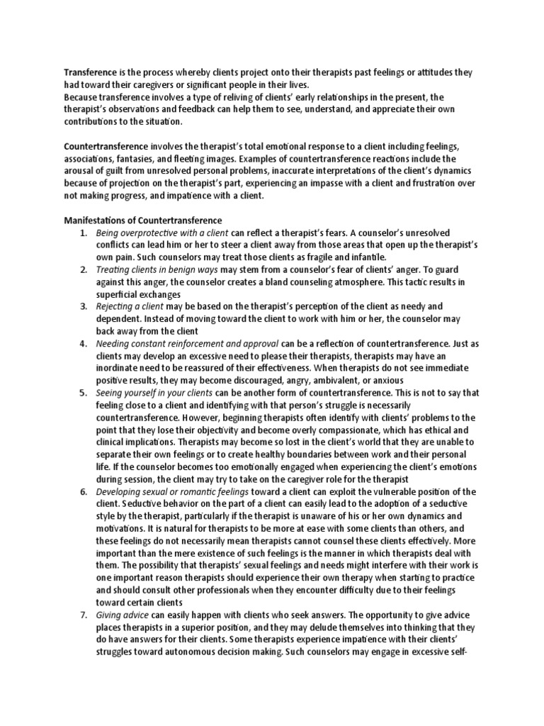 Chapter 2 The Counselor As A Person And As A Professional Pdf