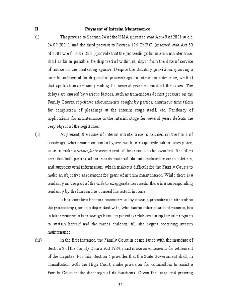 R V N - 32 To 64 | PDF | Alimony | Marriage