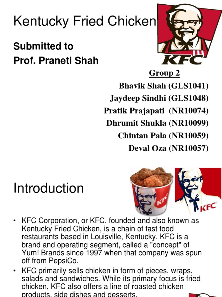 KFC | PDF | Market Segmentation | Fast Food Restaurants