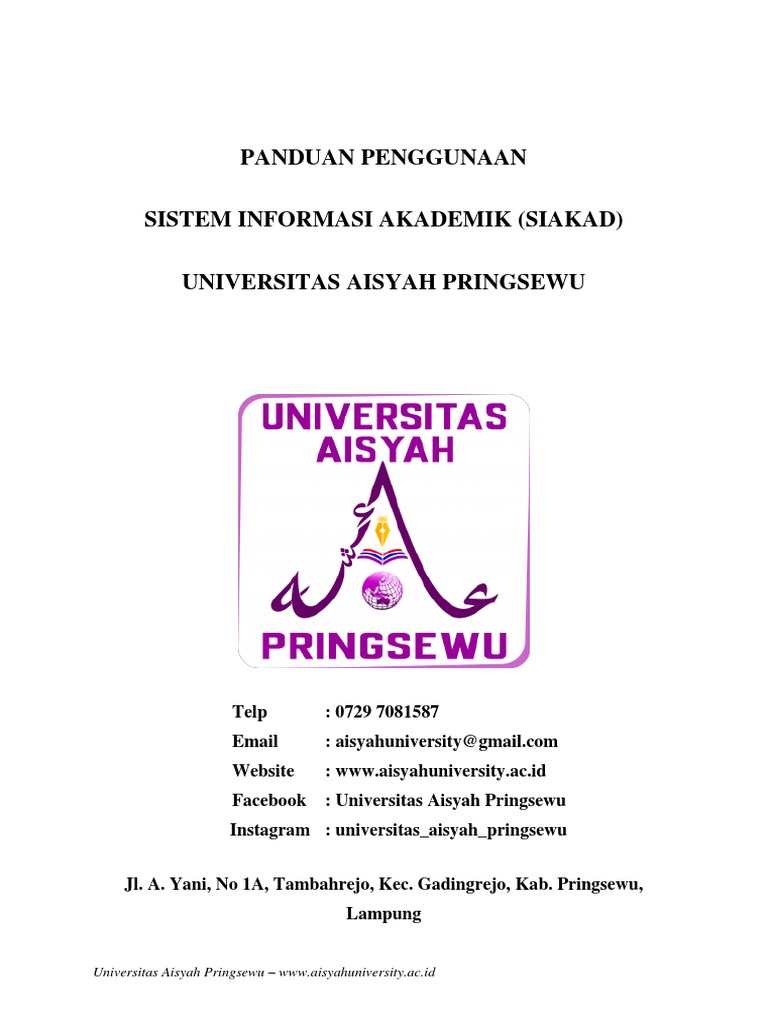 Cara Penggunaan Siakad | PDF | Bisnis | Komputer