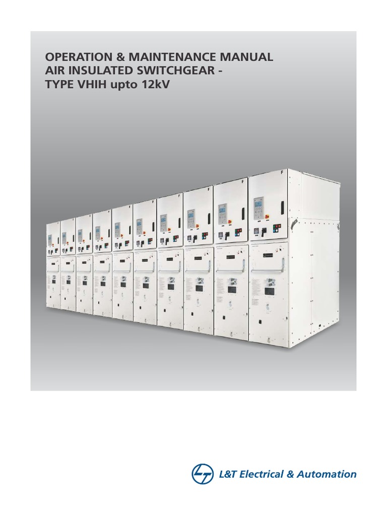 MV - AIS - 12KV - Operation & Maintenance Manual | PDF | Equipment | Electrical Equipment