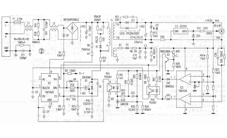 [ESQUEMAS] FONTE NOTEBOOK DELL | PDF