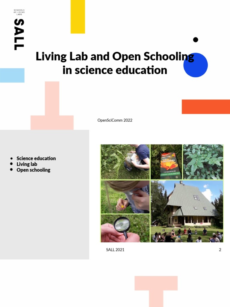 Living Labs and Open Schooling in Science Education | PDF | Cognitive Science | Learning