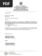 Request Letter - Pruning of Tree | PDF