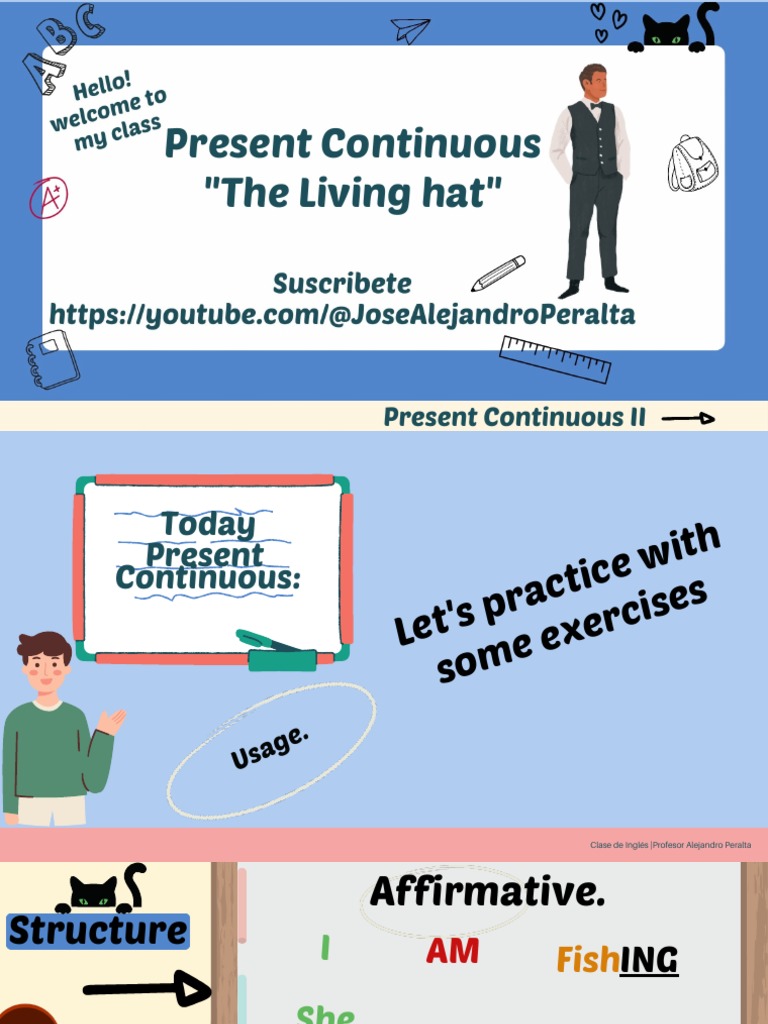 Present Continuous II | PDF