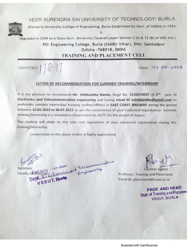 Recommending Letter | PDF