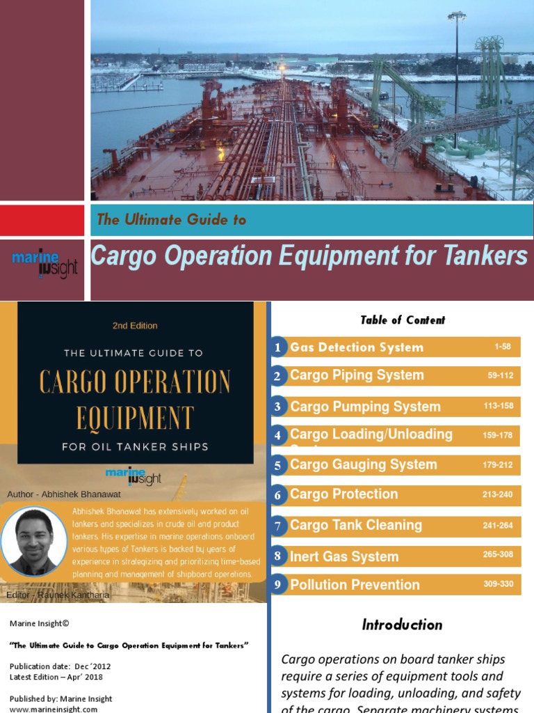 Cargo Operation Equipment For Tankers | PDF | Oil Tanker | Applied And ...