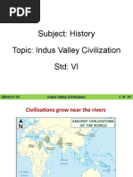 Indus Valley Civilization Map Overview | PDF | Bronze Age | Indus River