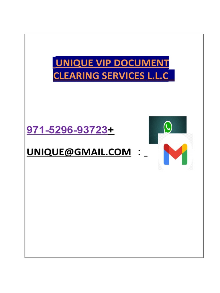 Unique Vip Document | PDF