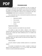 Mapa Mental - Probabilidade | PDF | Probabilidade | Probabilidade e ...