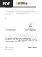 Acko Motor Insurance Claim Form | PDF | Driver's License | Legal Liability
