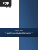 Tutorial Teams - Estácio | PDF | Informática