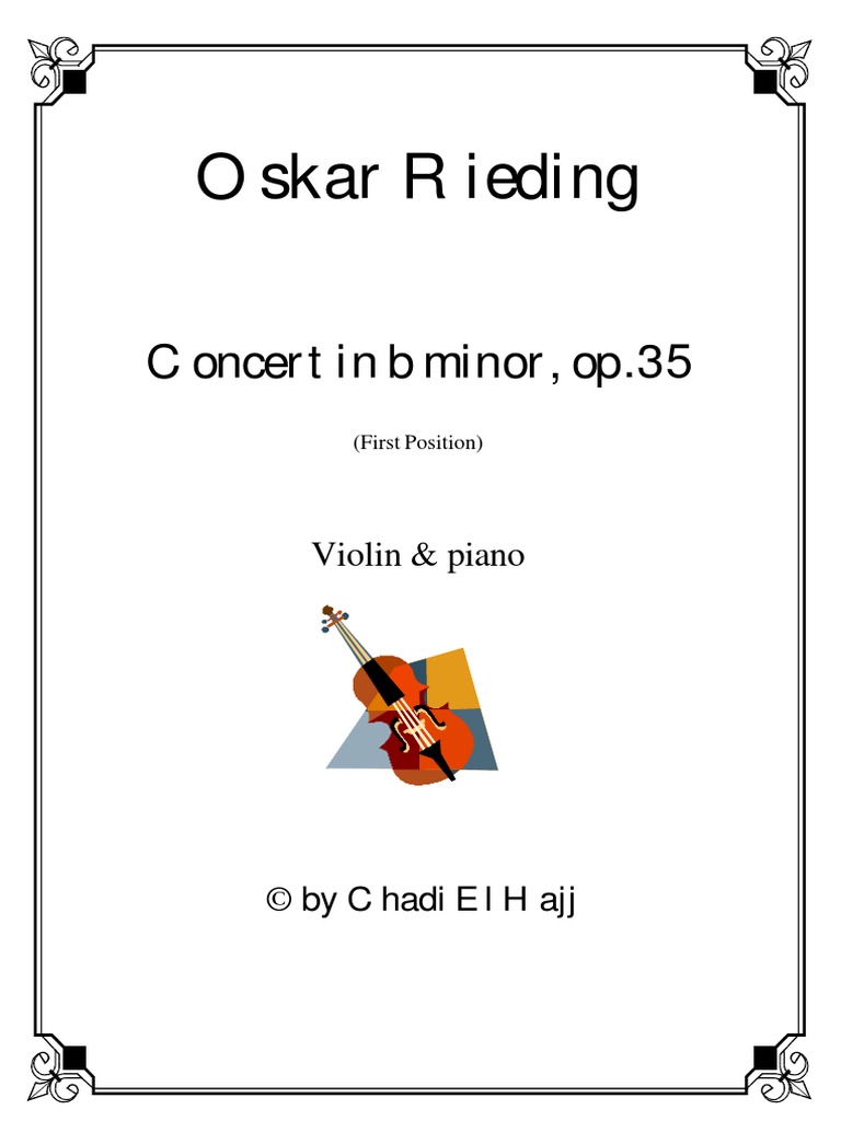 Rieding Violin Zoom | PDF | Musical Compositions | Classical Compositions
