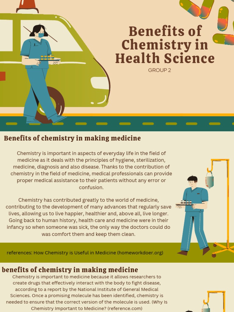 Benefits of Chemistry in Health Science | PDF | Infection | Dentistry