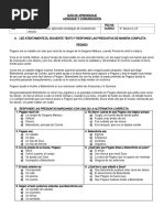 Sopa de Letras Dioses Griegos | PDF