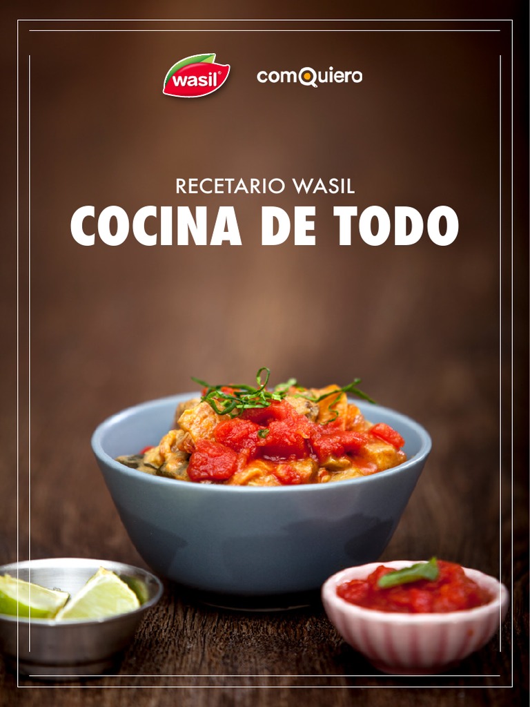 Recetario Wasil | PDF | Curry | Cilantro