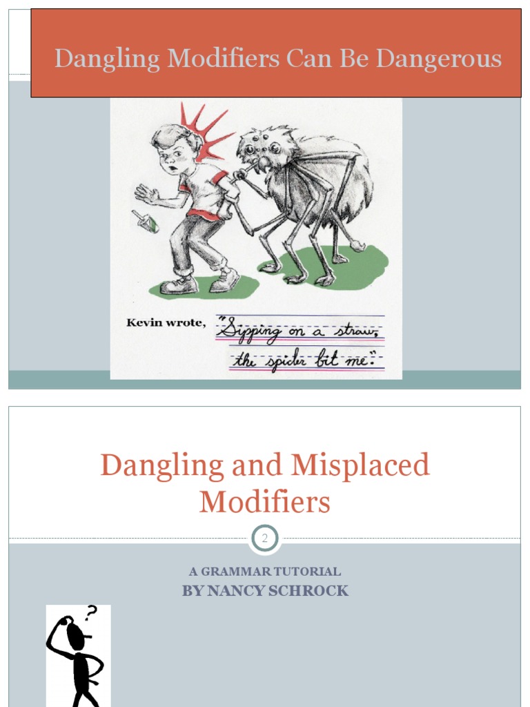 Dangling and Misplaced Modifiers 2 Revised | PDF | Adverb | Adjective