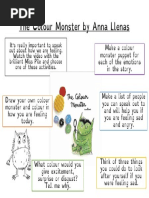 The Color Monster PDF Book by Anna Llenas | PDF