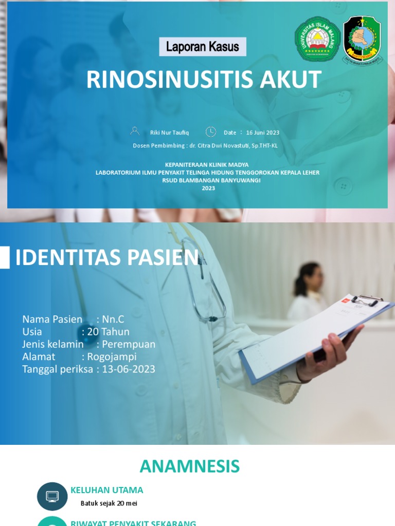Rinosinusitis Lapsus | PDF