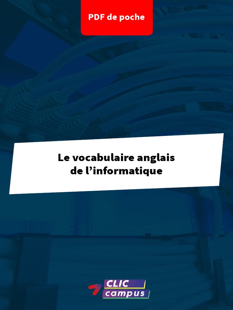 Vocabulaire Anglais de l'Informatique | PDF | Informatique | Internet