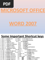 Ms Word Notes | PDF | Microsoft Word | Menu (Computing)