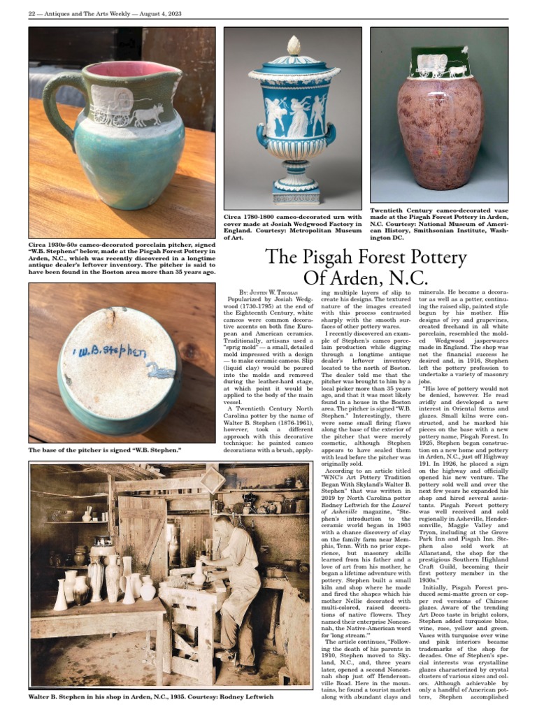 0804 - D - 022 - ANA - Pisgah Forest | PDF | Pottery | Materials