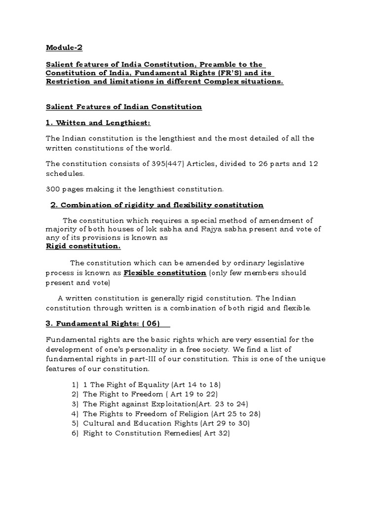 Module - 2 | PDF | Habeas Corpus | Citizenship