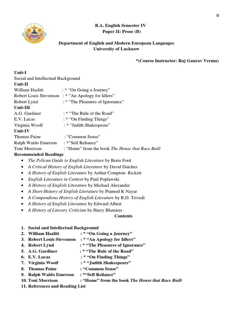 Eng Prose B | PDF | Feminism | Gender Studies