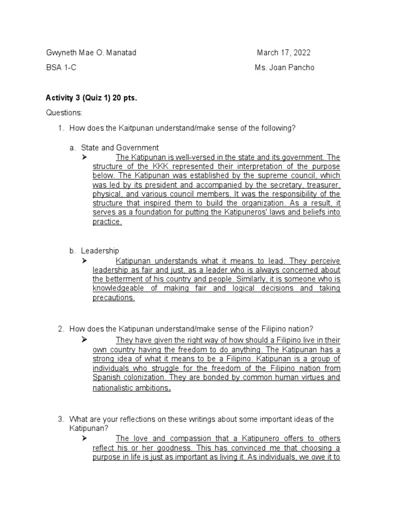 C2 Rizal Reading | PDF