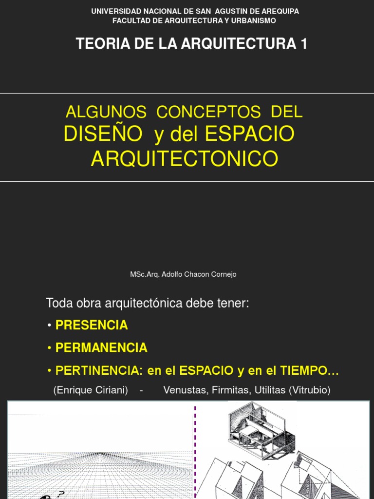Conceptos Del ESPACIO Por ARQUITECTOS (Lectura-2) | PDF ...