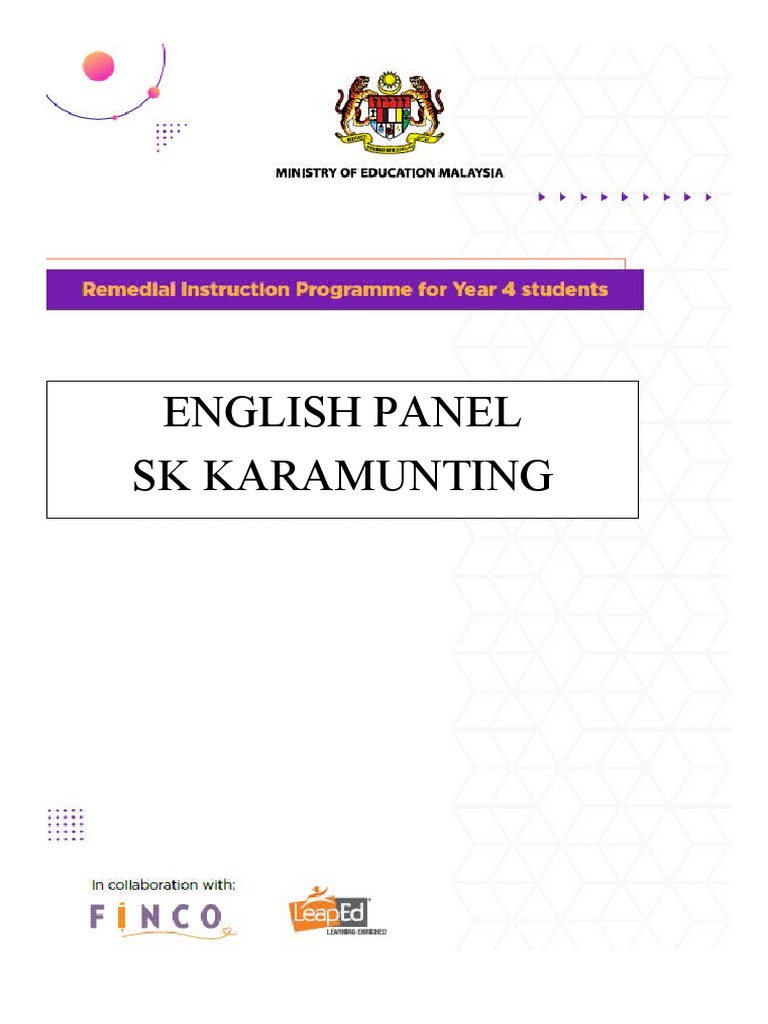 Remedial Instruction Cover | PDF