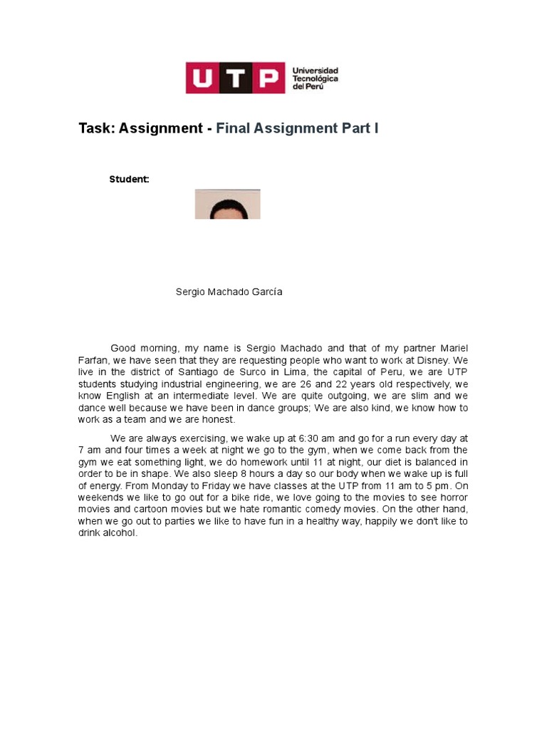 Final Assignment | PDF
