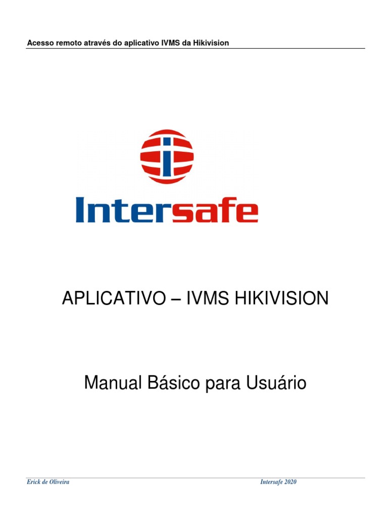 Acesso Remoto com IVMS Hikvision | PDF | Computadores