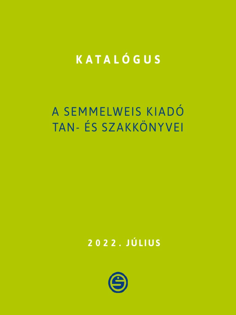 Semmelweis Kiado File 1676400920 | PDF