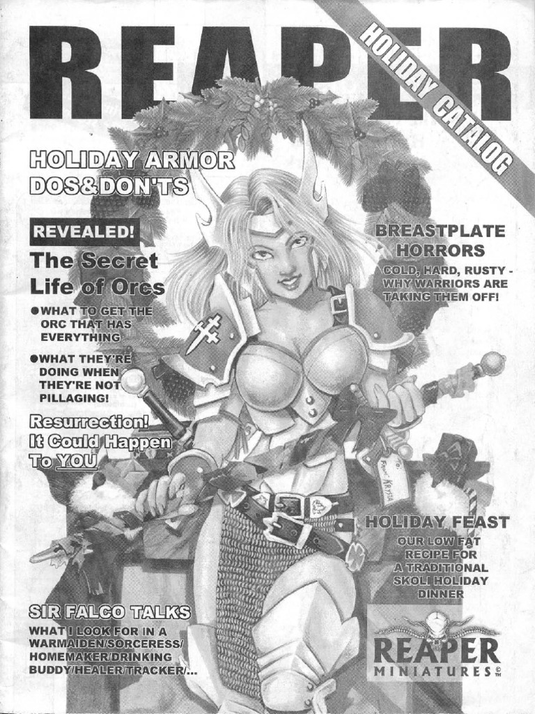 Reaper - 2000 - Holiday Catalog | PDF