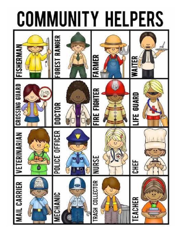 Community Helpers | PDF