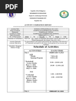 Intramurals Program Sample | PDF | Cultural Conventions