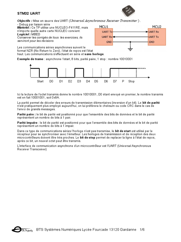 STM32 UART Communication Guide | PDF