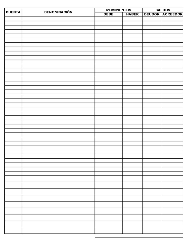 Hojas Contables | PDF